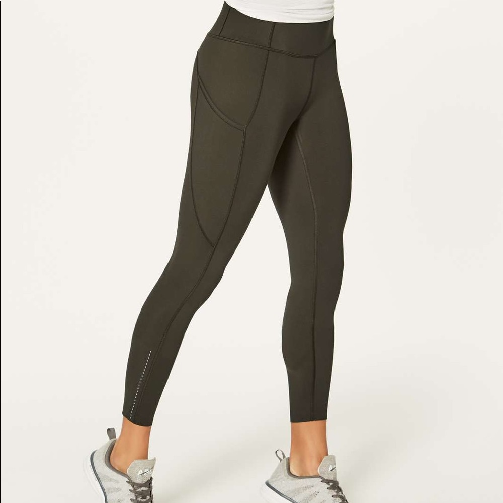 Lululemon Fast And Free 25” Nulux - Gem